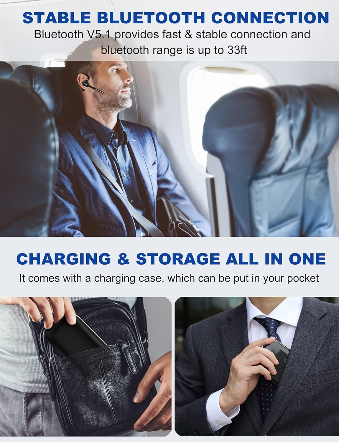 How To Connect Dechoyecho Bluetooth Headset V5 1